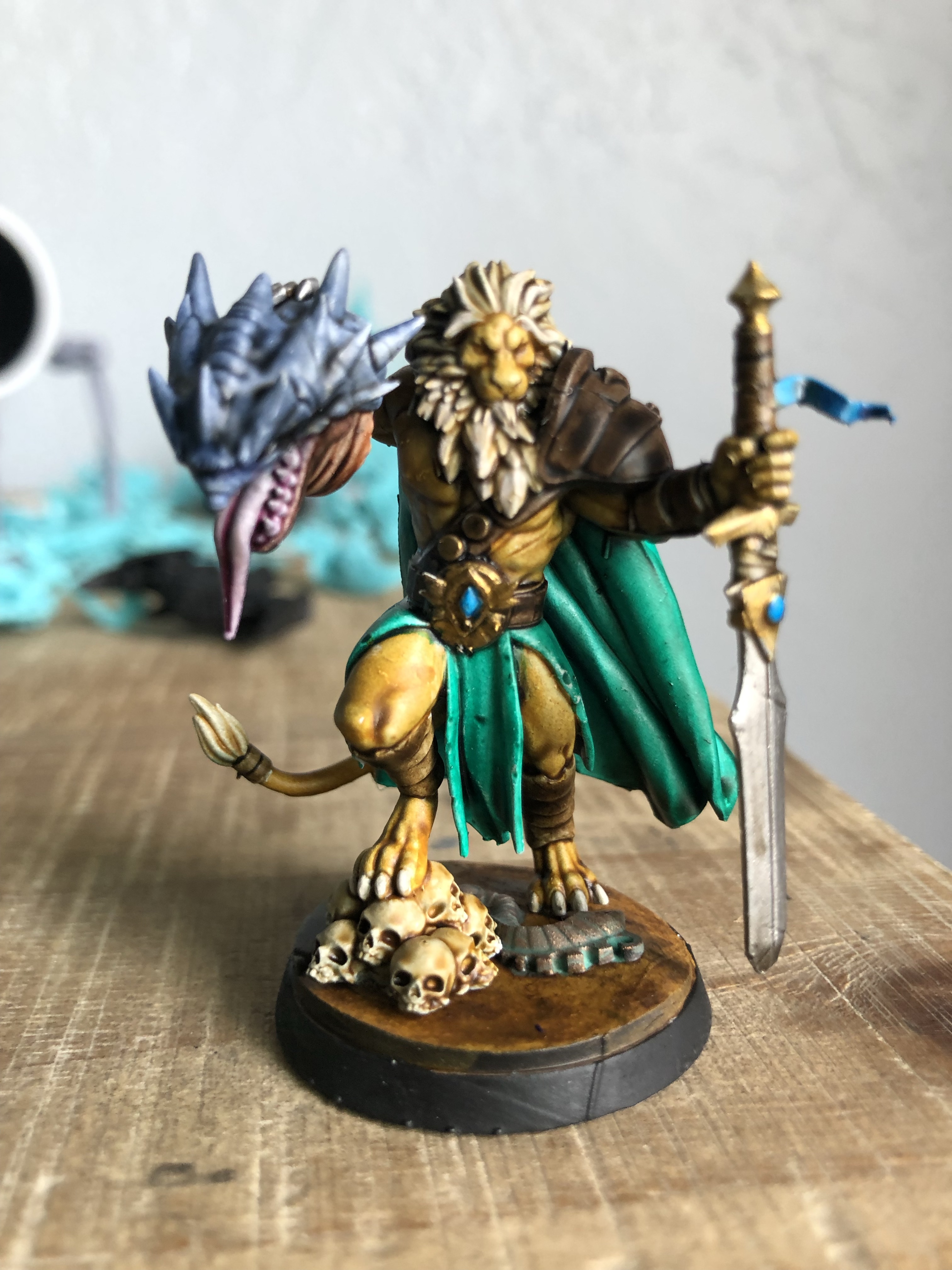 3D Printable Pristinus Silvermane - Pit Fighters - Titan Forge ...