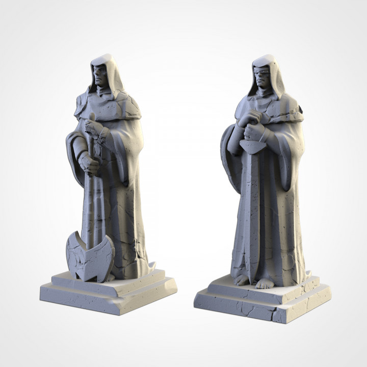 3D Printable STATUES by Txarli Factory