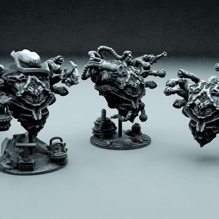 3D Printable Themed eye beats set (Combined set) by Lex Addams