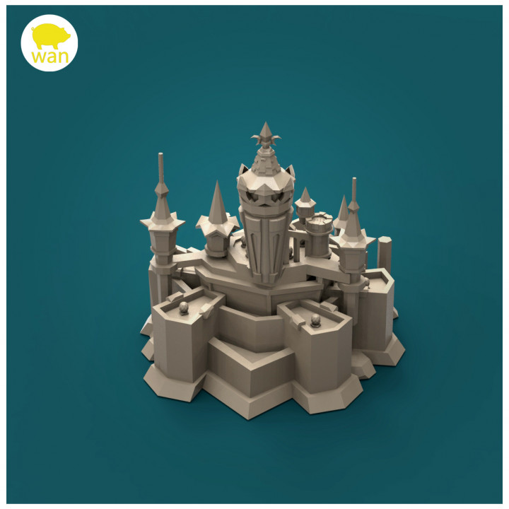3D Printable castle by 詹姆斯