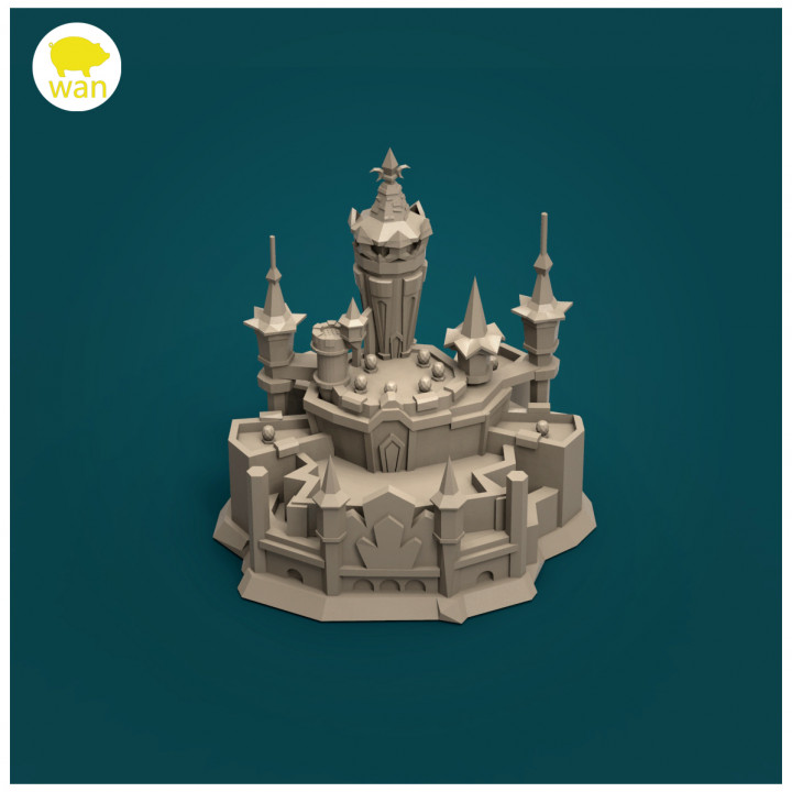 3D Printable castle by 詹姆斯