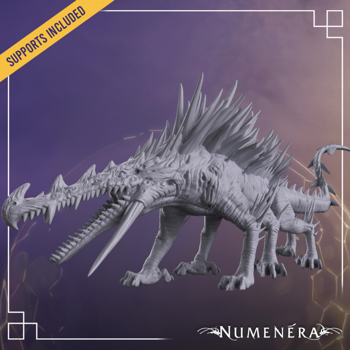 3D Printable Numenera - Babirasa - Biome I by Draco Studios