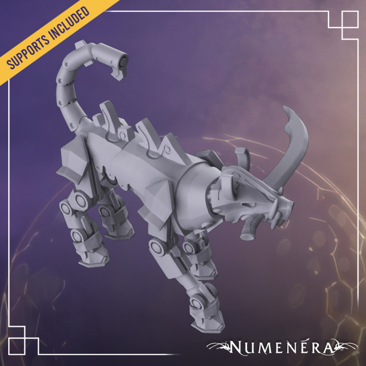 3D Printable Numenera - Warder - Biome I by Draco Studios
