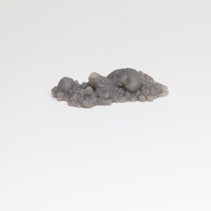 3D Printable Bone Pile - Large by Runeforge Studios