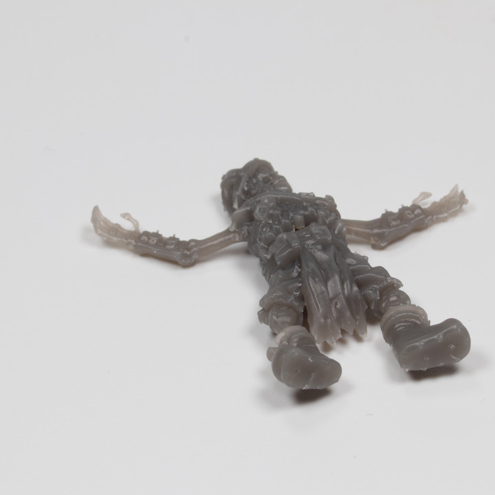 3D Printable Dead Skeleton - Chainmail by Runeforge Studios