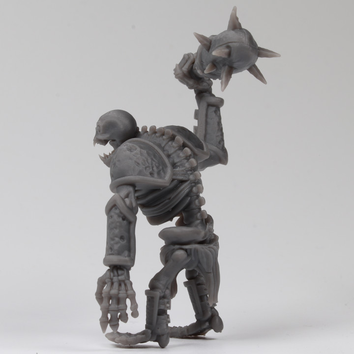 3D Printable Skeletal Ogre - Armored by Runeforge Studios