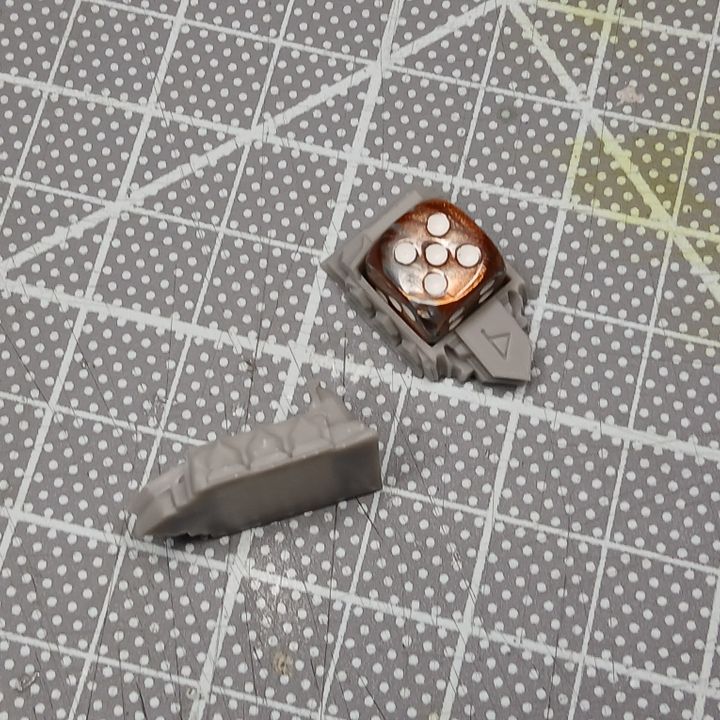 3D Printable Wound Tracker for dwarf mine supremacy battle by Proxywars