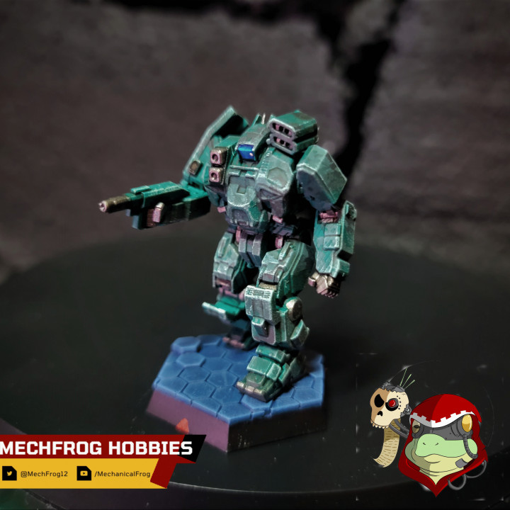 3D Print of Conjurer (Hellhound) BN Edition for Battletech by ...
