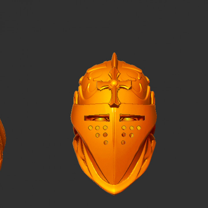 3D Printable Holy emblem legion helmet set by Action Figure Fusion