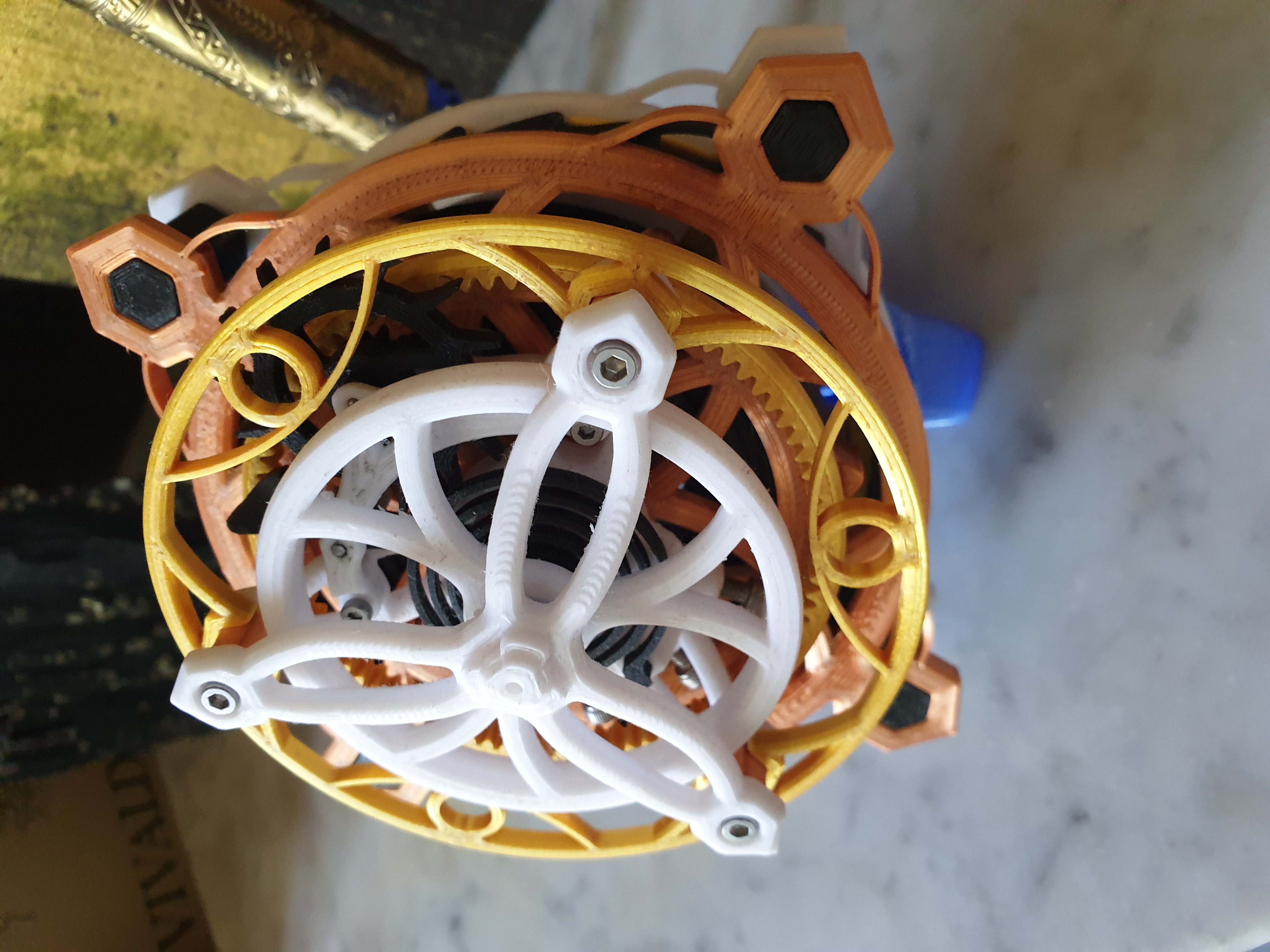 3D Printable Mini Mechanica 2.0 by Dan