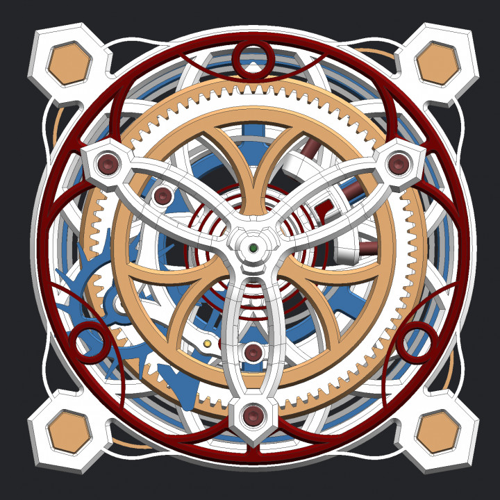 3D Printable Mini Mechanica 2.0 by Dan