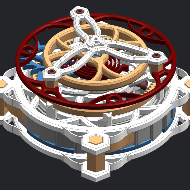 3D Printable Mini Mechanica 2.0 by Dan