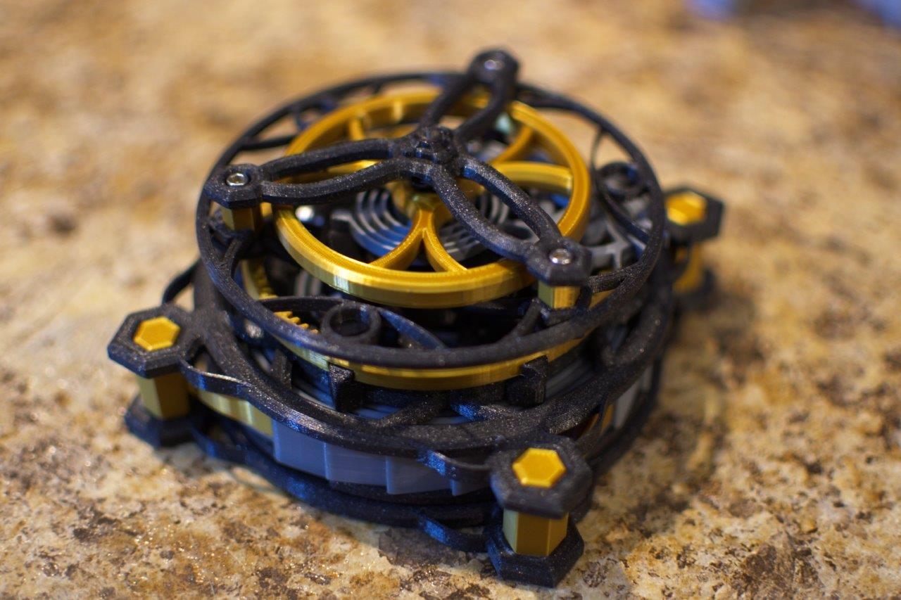 3D Printable Mini Mechanica 2.0 by Dan