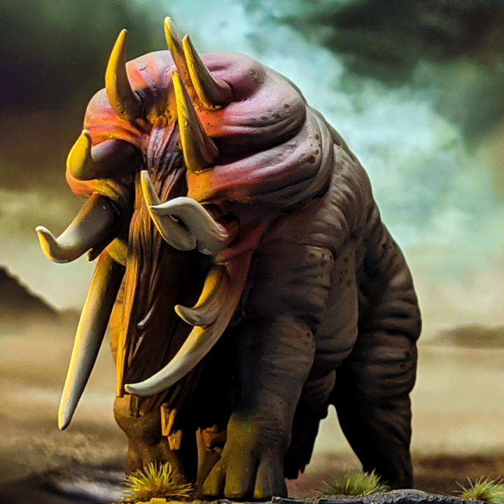 3D Printable Numenera - Earthshaker - Gargantuan Pack by Draco Studios