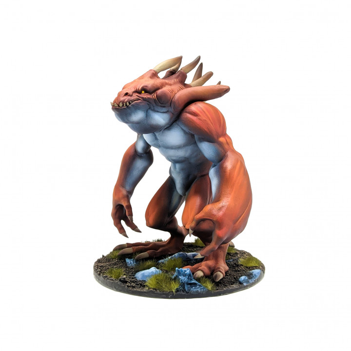 3D Printable Numenera - Titanothaur - Gargantuan Pack by Draco Studios