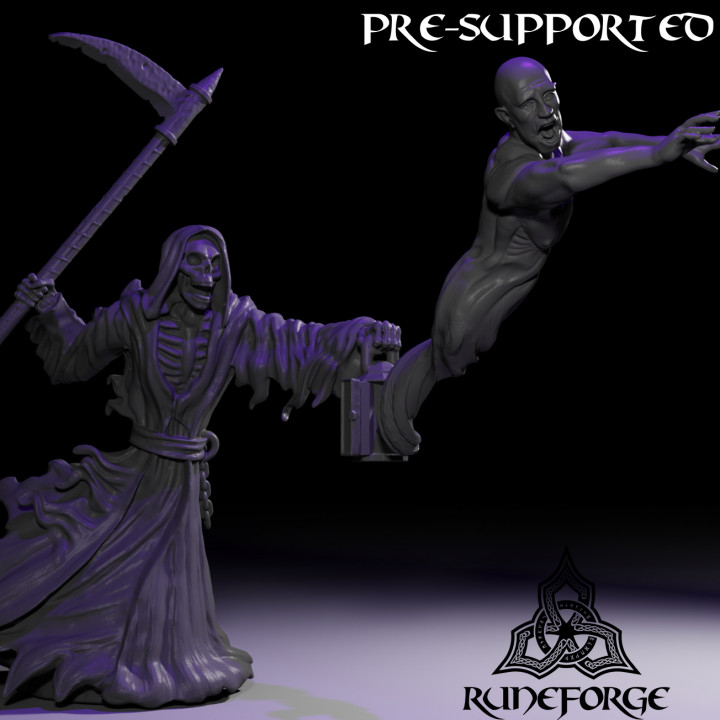 3D Printable Reaper - Trapping by Runeforge Studios
