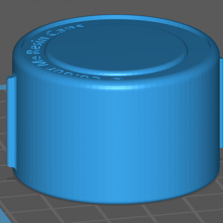 3D Printable Colour Me Resin Replacement Caps by Chizl