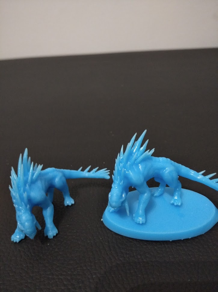 3D Printable Demon Dogs - Beasts - Cursed Elves by Edge Miniatures