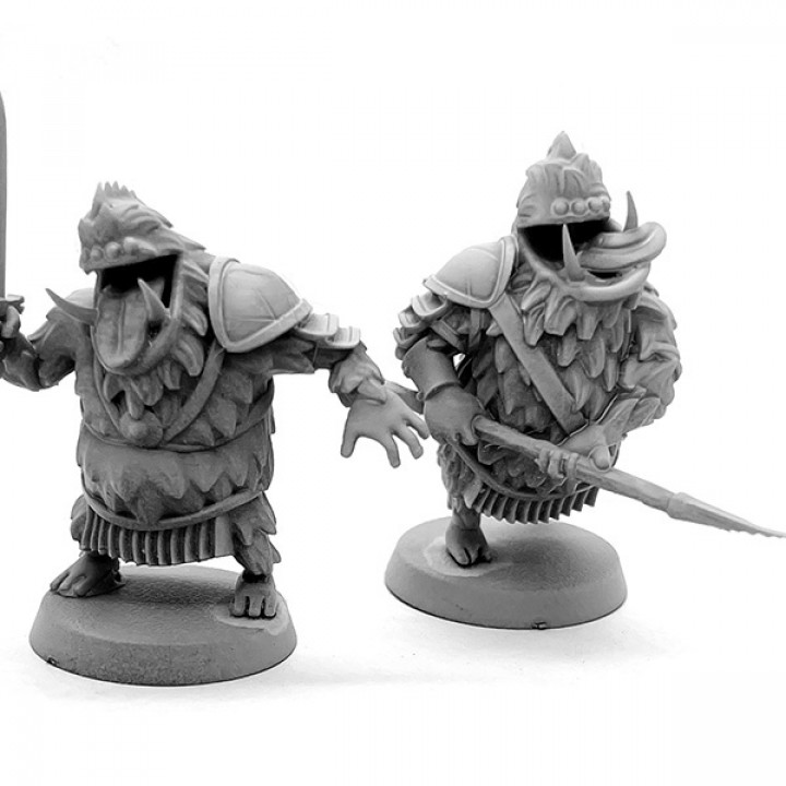 3D Printable Woggle Gladiators by Josh Qualtieri