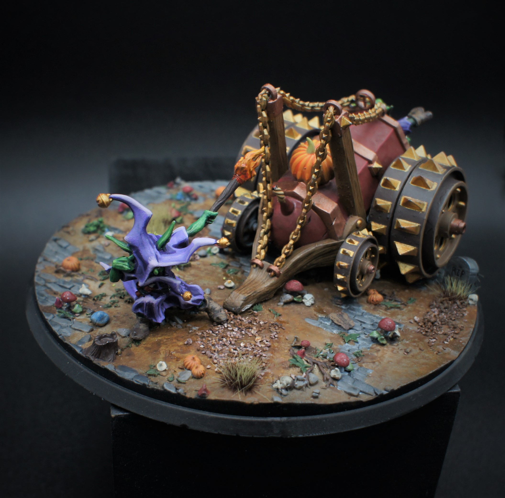 3D Printable Krapoogniax the Gunner and the Crazy Cannon Ball Goblins, Kamikaze Goblins by ...