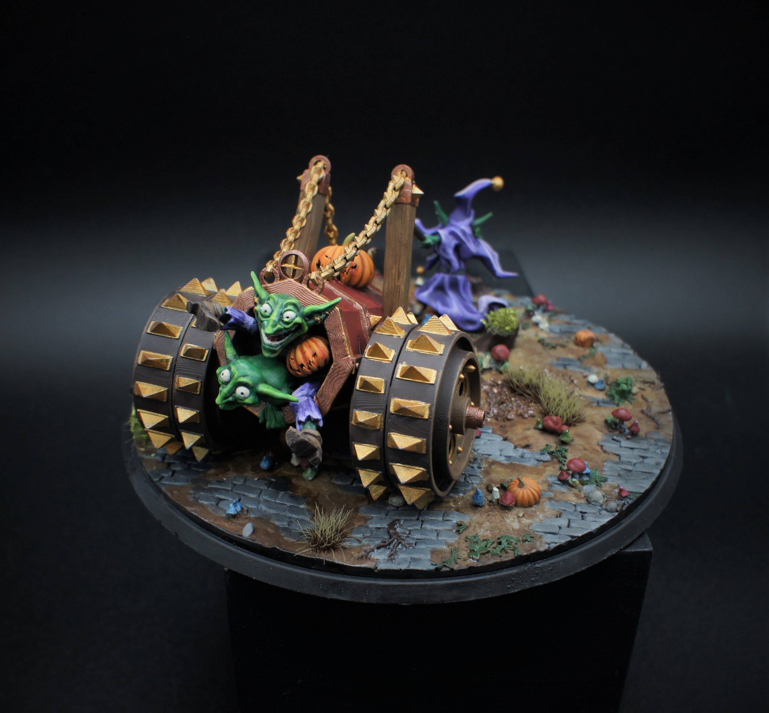 3D Printable Krapoogniax the Gunner and the Crazy Cannon Ball Goblins, Kamikaze Goblins by ...