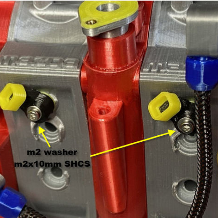 3D Printable MAZDA RX7 (9/27) / Knock Sensor add-on by CANAVESE DANIEL