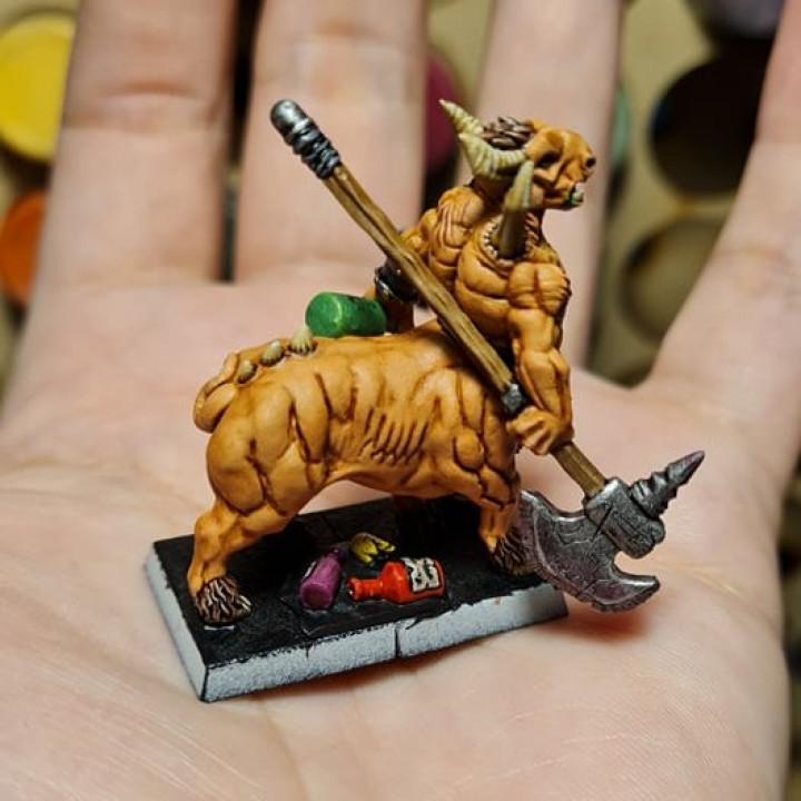 3D Print of Beast Centaurs by brendonwalker