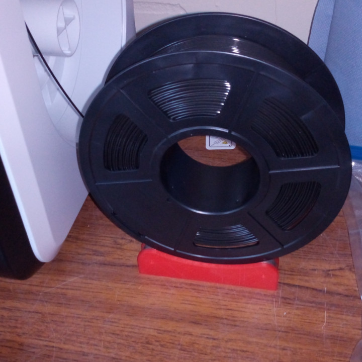3D Printable filament spool holder/stand by Spencer Penn