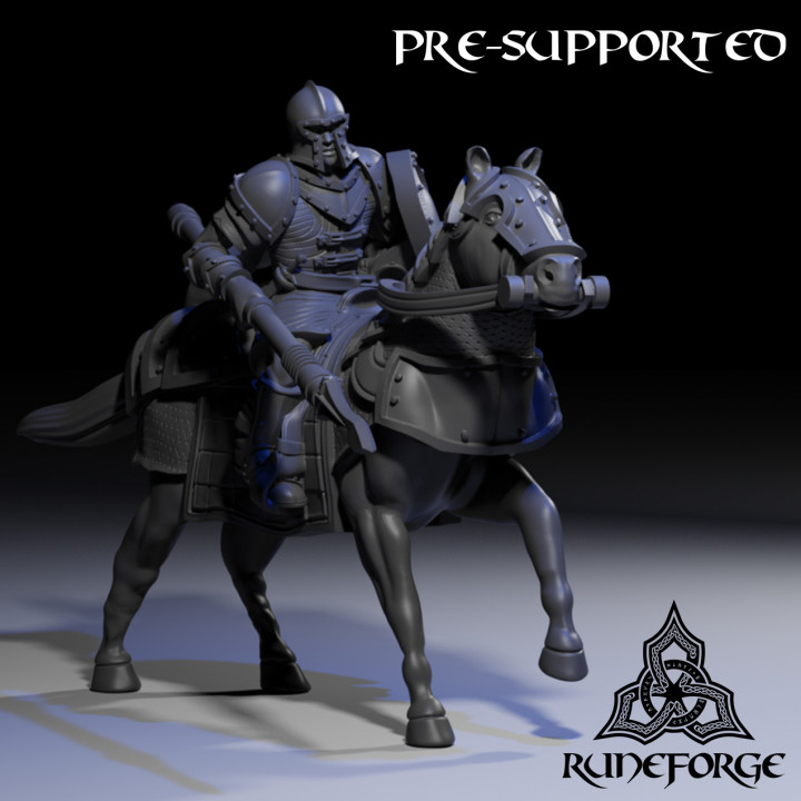 3D Printable City Guard Bundle by Runeforge Studios
