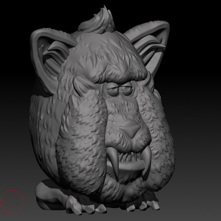 3D Printable Furby 2 by Ricky Morris