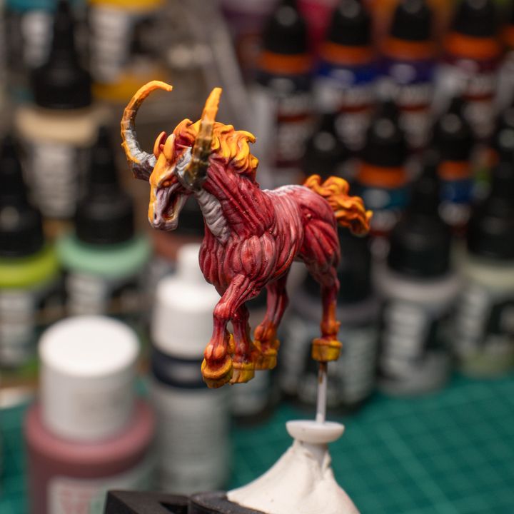 3D Printable Dread Steed Miniature - Pre-Supported by Epics N Stuffs