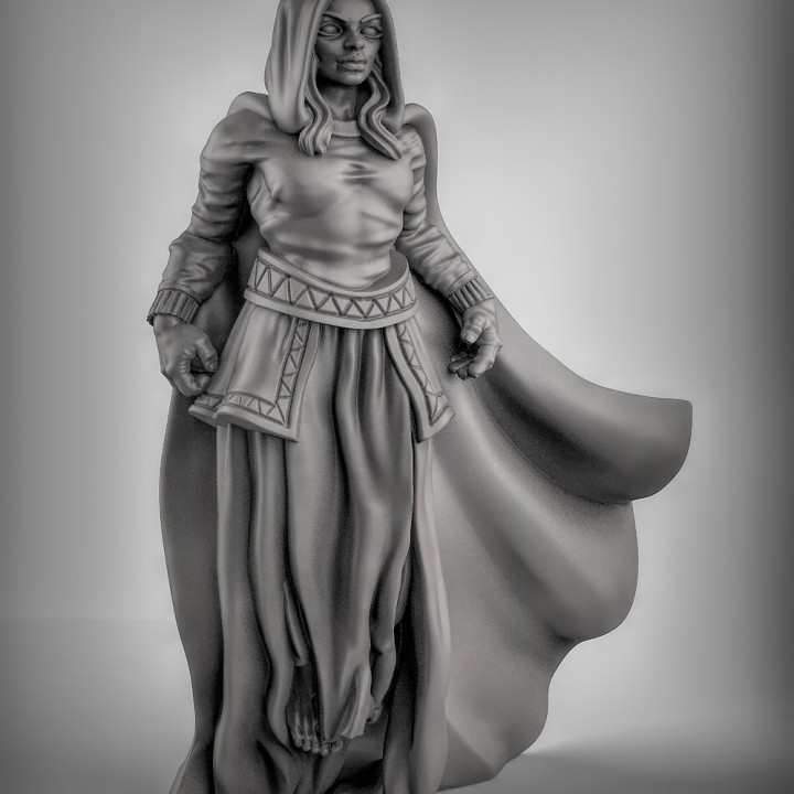 3D Printable Female spellcasters by Duncan Shadow