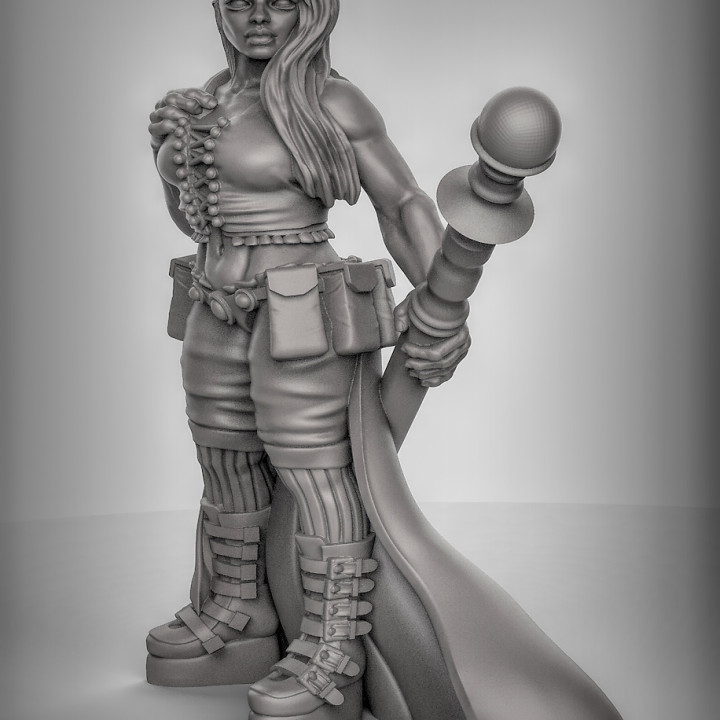 3D Printable Female spellcasters by Duncan Shadow