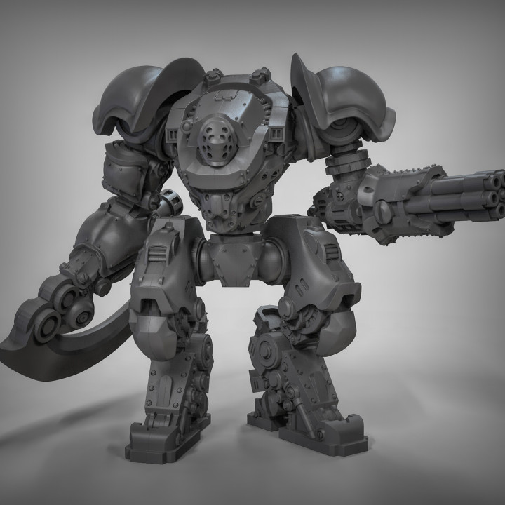 3D Printable Mecha by Duncan Shadow