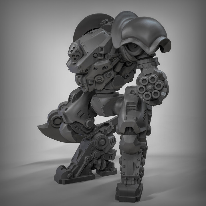3D Printable Mecha by Duncan Shadow