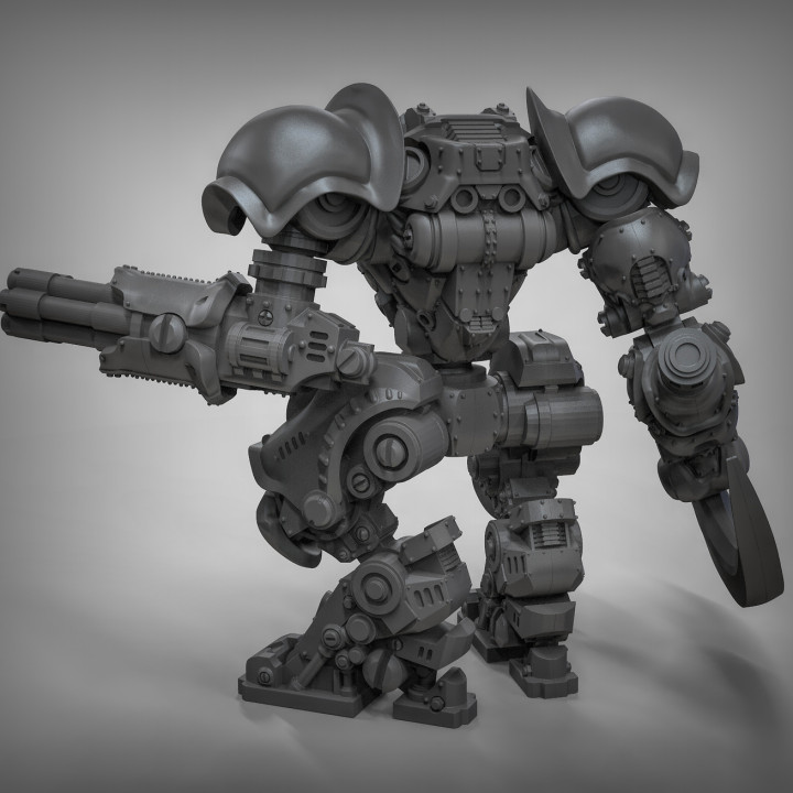 3D Printable Mecha by Duncan Shadow