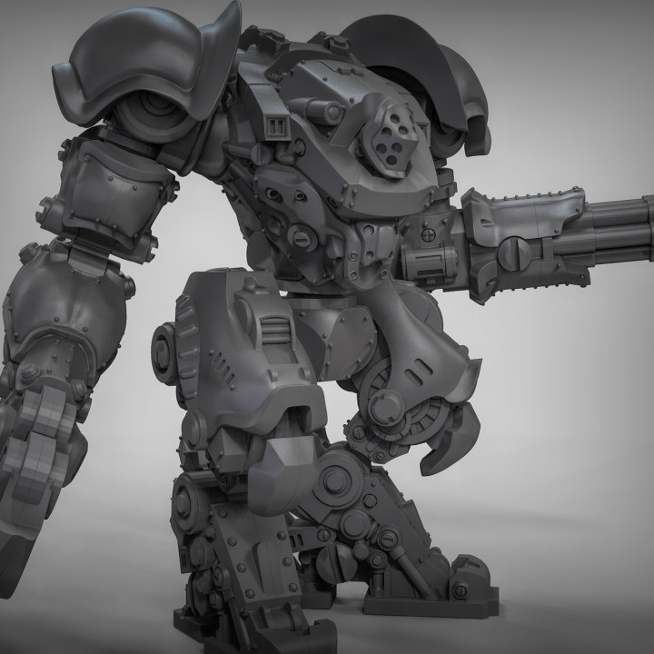 3D Printable Mecha by Duncan Shadow