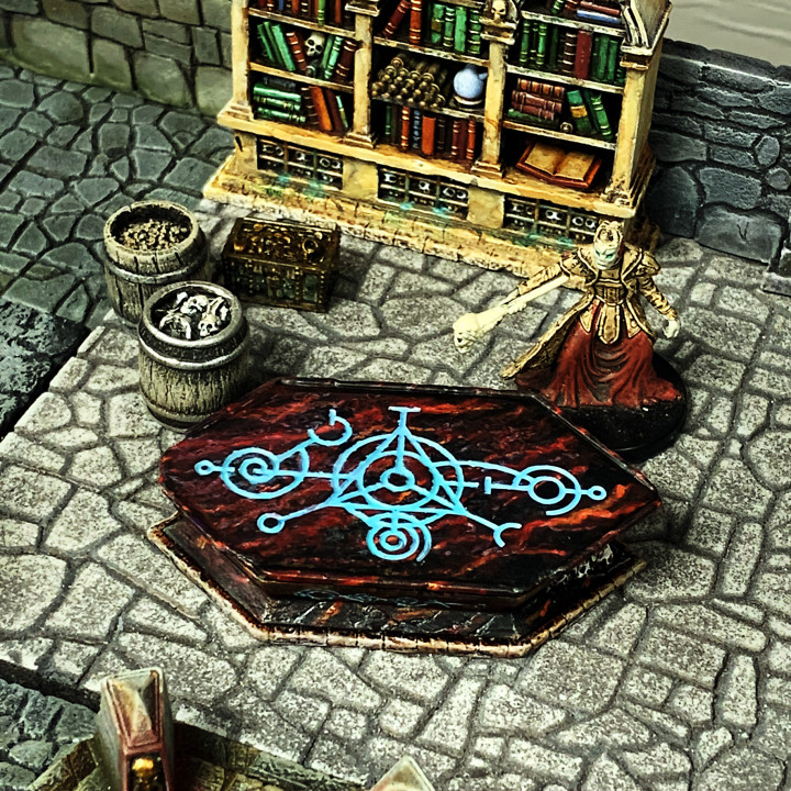 3D Printable LegendGames Necromancer Arcane Tables by Legend Games