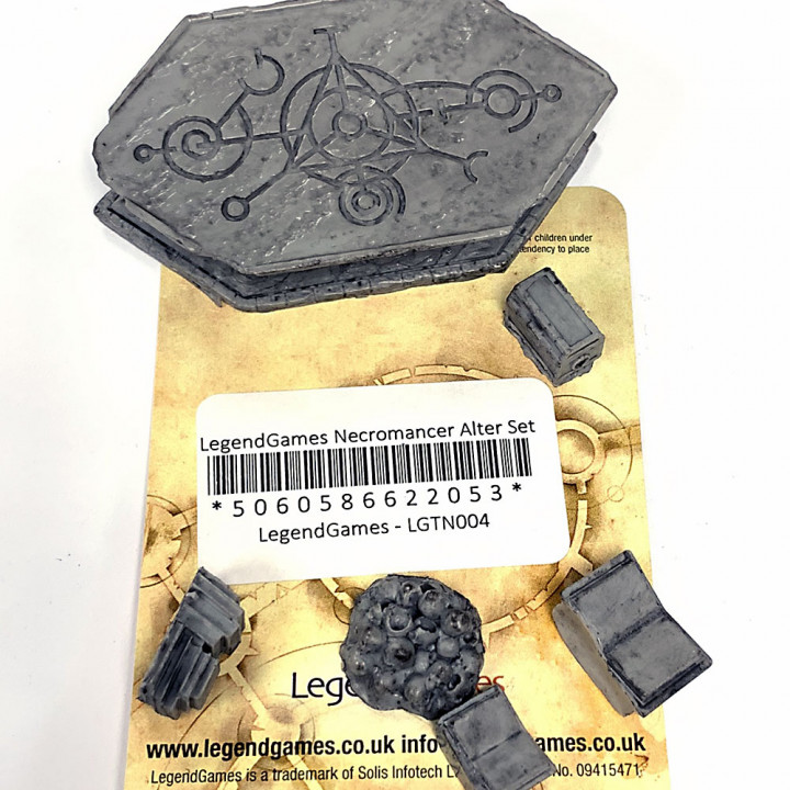 3D Printable LegendGames Necromancer Arcane Tables by Legend Games