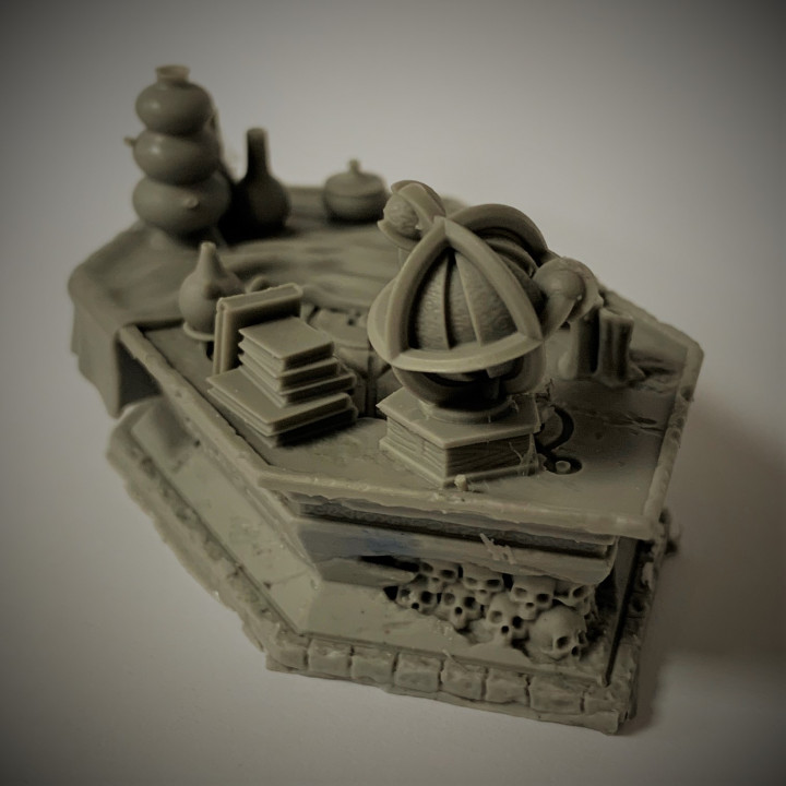3D Printable LegendGames Necromancer Arcane Tables by Legend Games