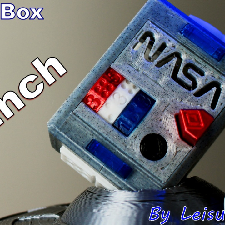 3D Printable The Launch - Puzzle Box by Luke