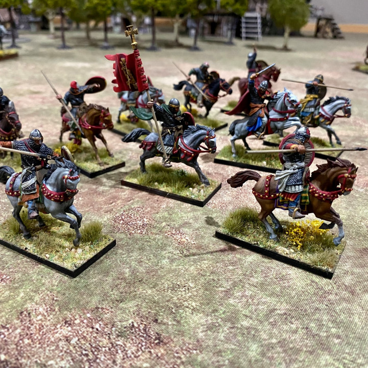 3D Printable 11th Century Spanish Knights by Reconquer Designs