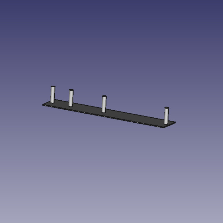3D Printable Multi-distance Retraction Test Object by Will