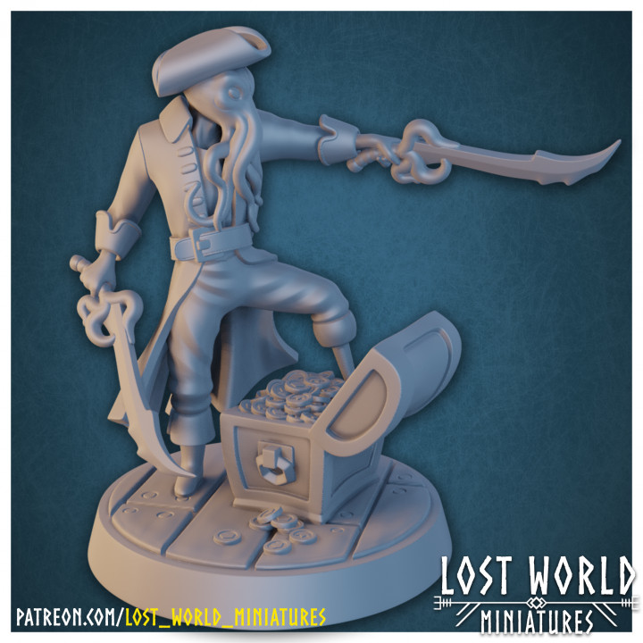 3D Printable Cthuluborn Deep-Kin Miniatures set – Supported by Lost ...