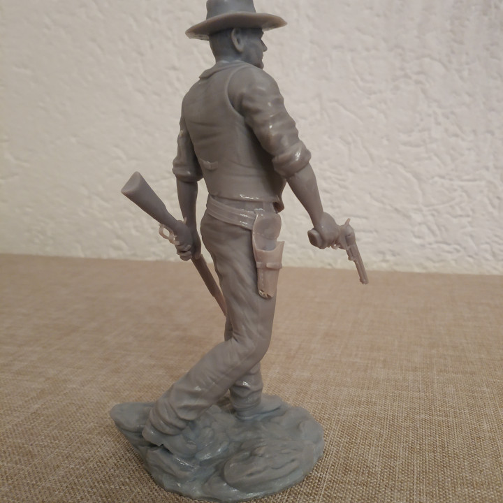 3D Printable John Wayne - Action Western Figure by Rudolf Arendt
