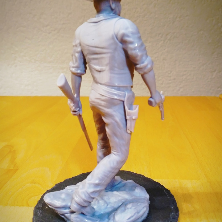 3D Printable John Wayne - Action Western Figure by Rudolf Arendt