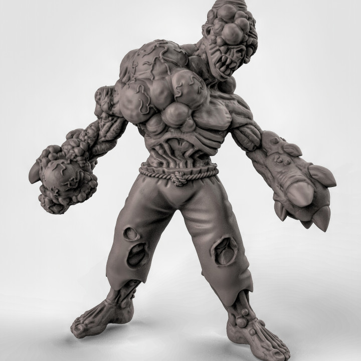 3D Printable Rad Zombies (Multi Part) by Duncan Shadow