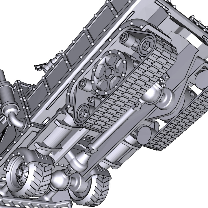 Téléchargement BASIC HALF TRACK CHASSIS "STALLION" par Игорь Соловьев