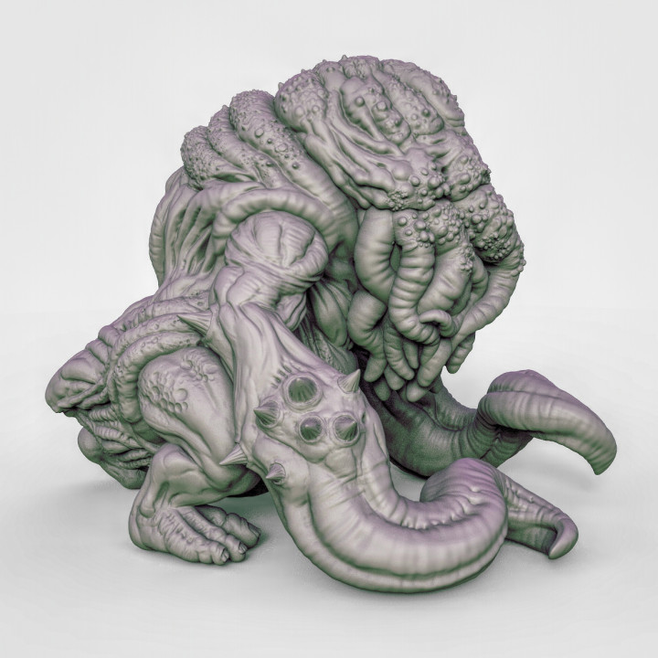 3D Printable Moon Beast by Duncan Shadow