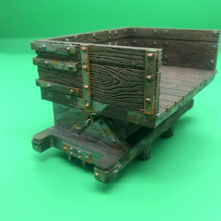 3D Printable Tipper Wagon by Arif Sethi